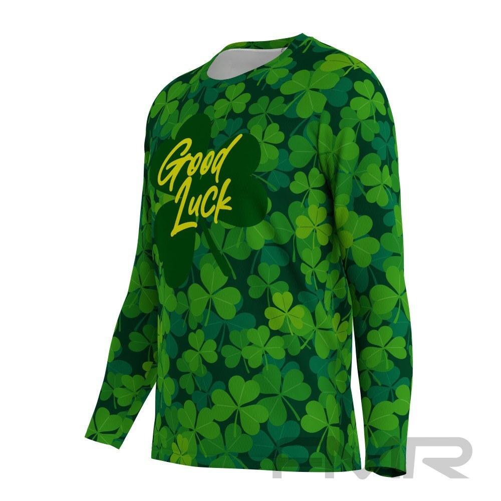 FMR Men's Good Luck Technical Long Sleeve Shirt – Unique to Fun My Run