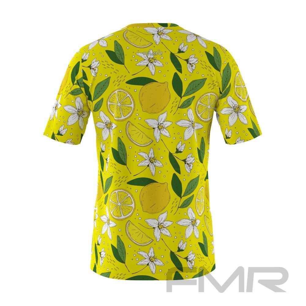 FMR Men's Lemon Short Sleeve Running Shirt – Unique to Fun My Run